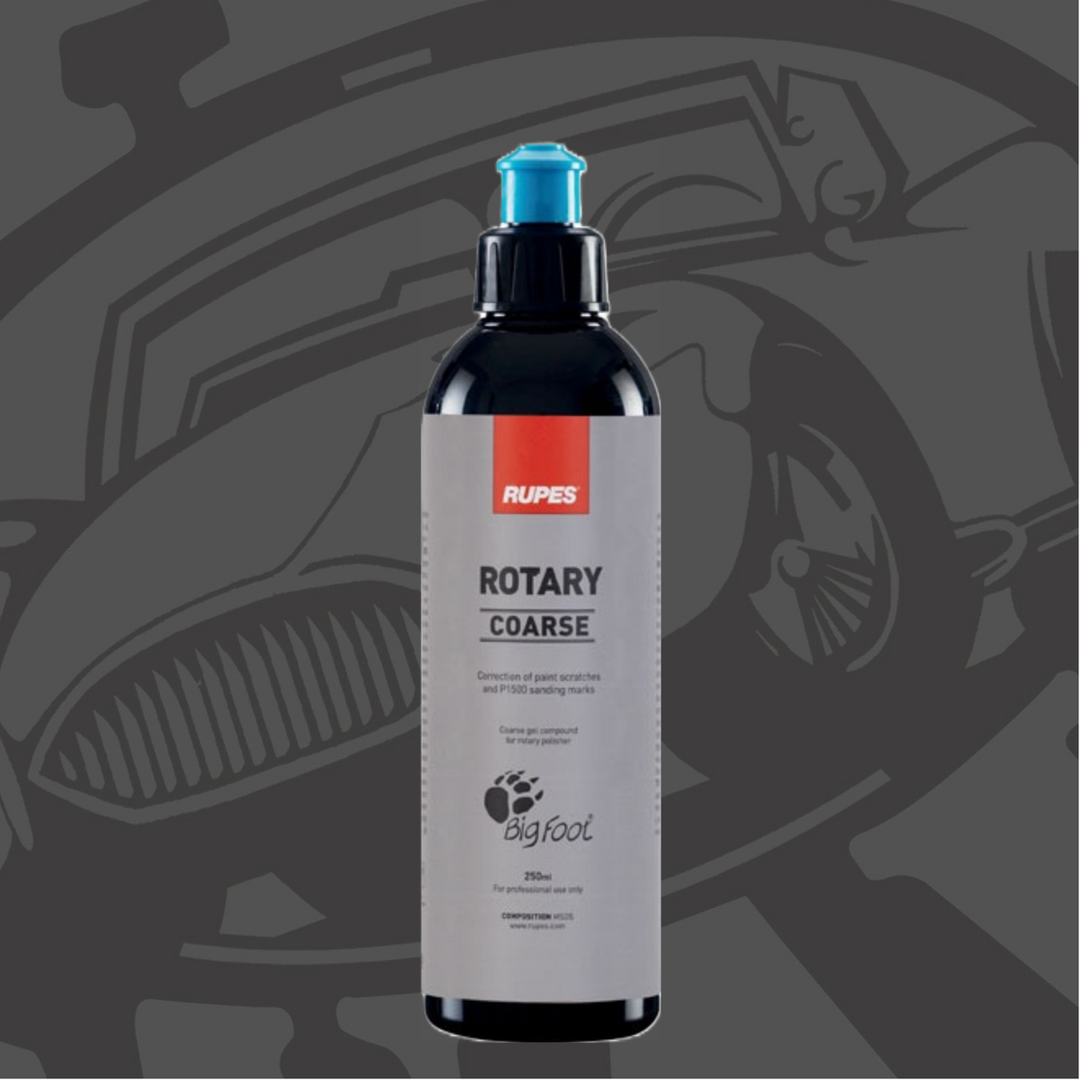 RUPES Coarse Rotary Compound - JaxWaxCanada