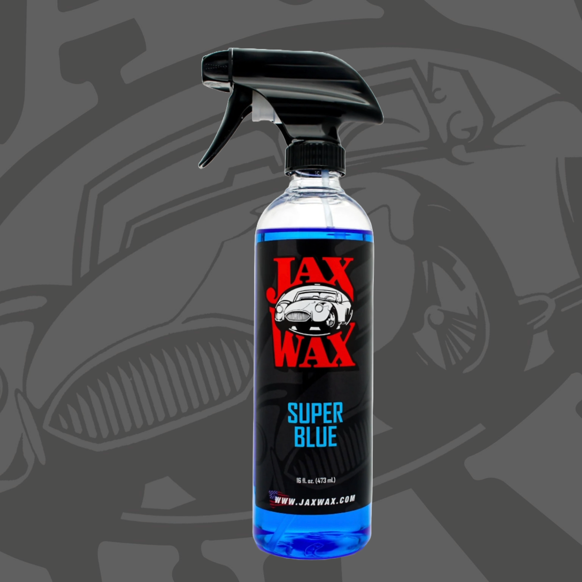 Jax Wax Super Blue Dressing for Tires, Rubber Plastic & Vinyl Trim 16 ...